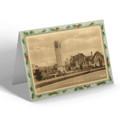CHRISTMAS CARD Vintage Sussex - The Clock Tower, Patcham (a) | eBay ...