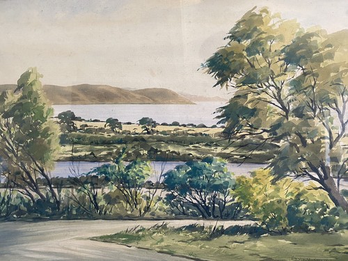 Albany Western Australia Maurice Kennedy Original Watercolour Landscape ...