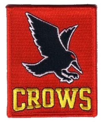 Smallville Ecusson logo équipe des Crows Smallville crows football team ...