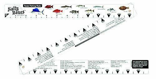 Salty Bones Folding Texas Fishing Ruler Fs99tx for sale online | eBay