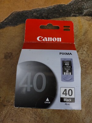 Genuine Canon Black 40 Pixma Fine Ink Cartridge PG-40 Brand New | eBay