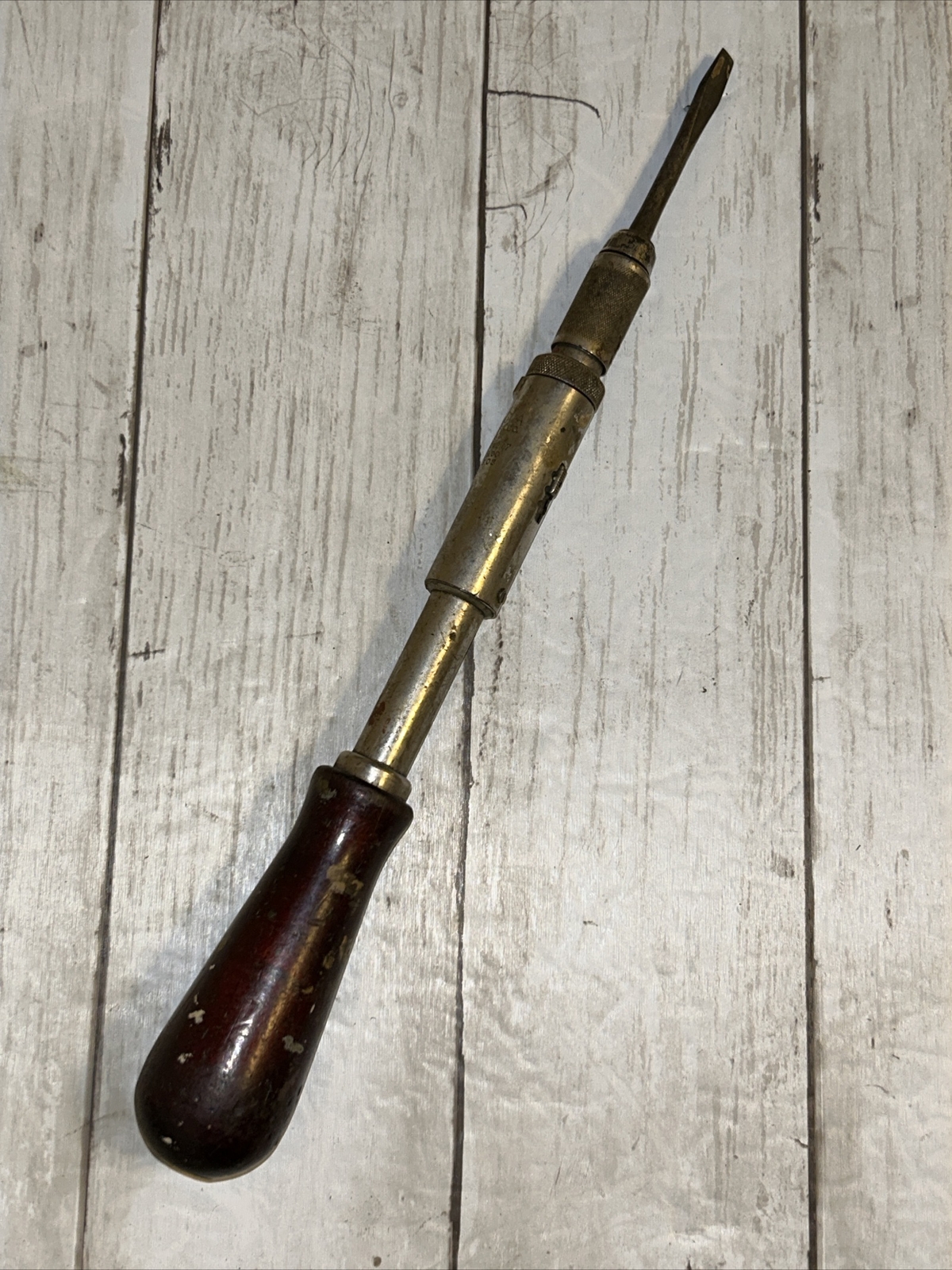 Vintage Stanley North Bros. Yankee No. 30A Ratcheting Screwdriver Tool ...