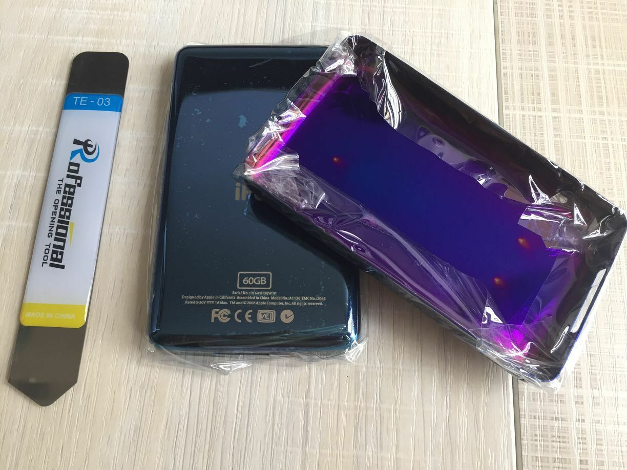 BLUE Rear BackPlate Housing Case Cover Panel For iPod 5th GEN Video ...