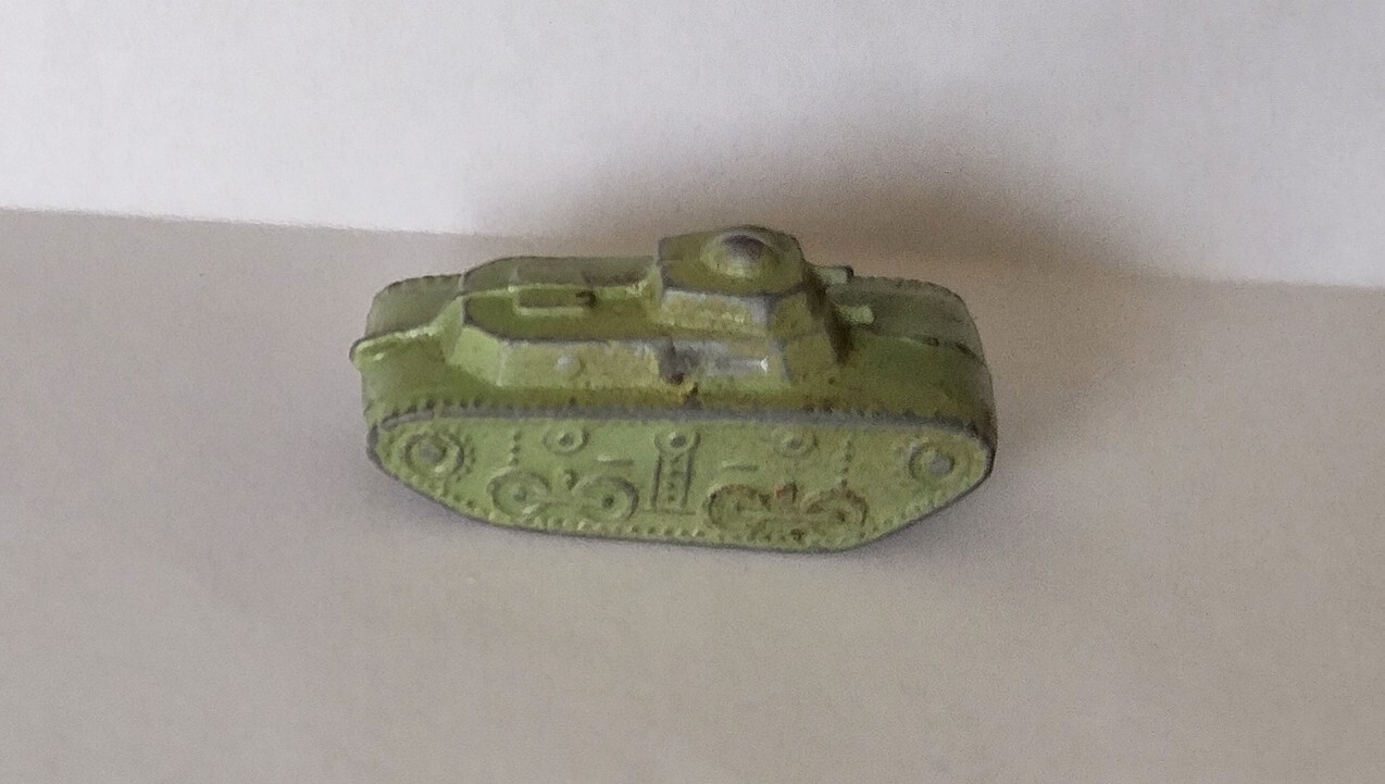 1930's Vintage Cracker Jack World War I Tootsie Toy Metal Army Tank | eBay