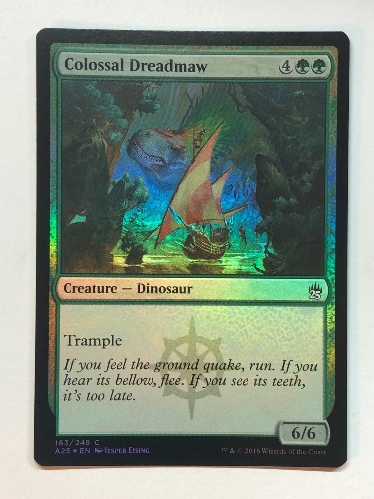 MTG Masters 25 Colossal Dreadmaw 163 Foil NM/M | eBay