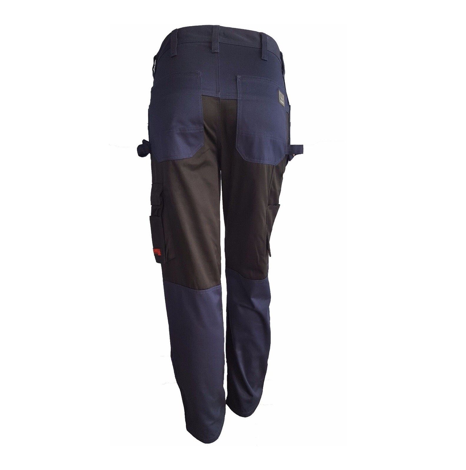 Cargo Work Wear Pant Mens Multi Pocket Knee Pad Tradie Trouser Navy ...