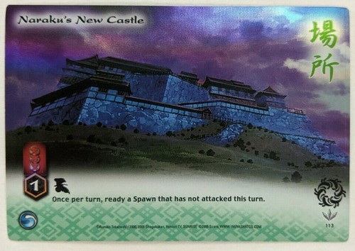 Naraku's New Castle Inuyasha TCG Jaki #113 Foil Rare Holo Card CCG 1st ...