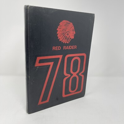 1978 Corning Iowa High School Red Raider Yearbook Annual Photographs | eBay