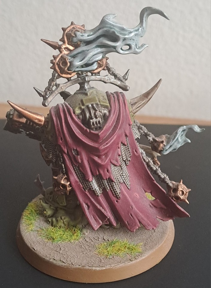 Warhammer 40k: Death Guard Lord of Contagion - painted | eBay