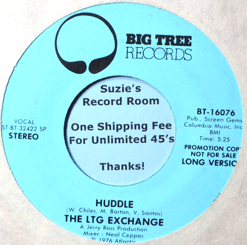 The LTG Exchange Huddle Soul R&B Funk Dance Promo DJ NM/EX+ 45 7" Vinyl ...