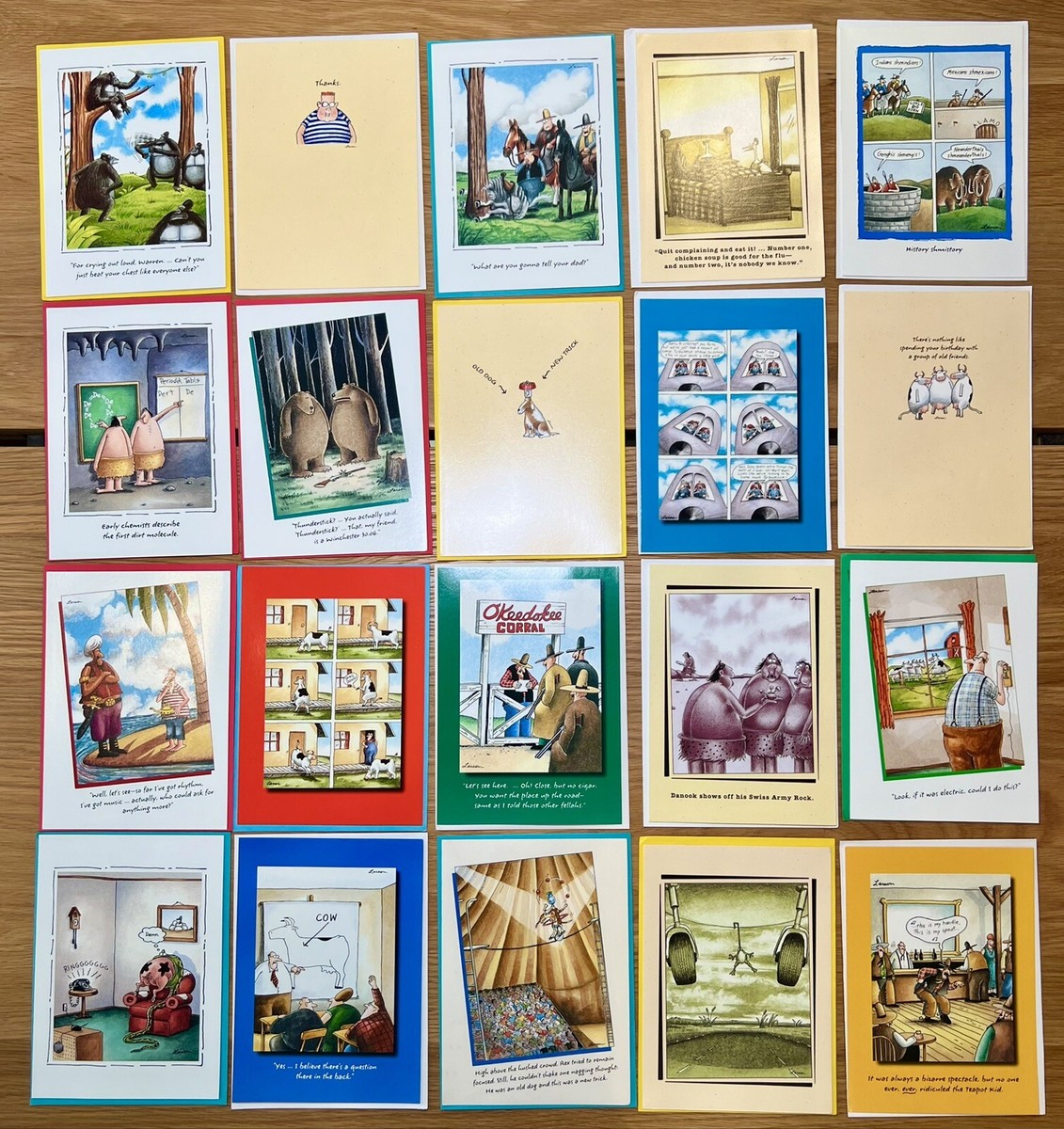 Tarjetas Del Lado Lejano De Gary Larson