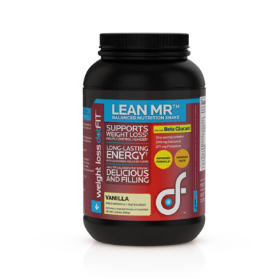 DotFit LeanMR Nutrition Shake Vanilla Flavor Isolate Low Carbs Boost ...
