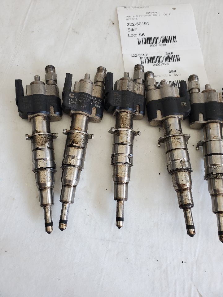BMW OEM N54 INDEX 12 FUEL INJECTORS SET OF 6 | eBay