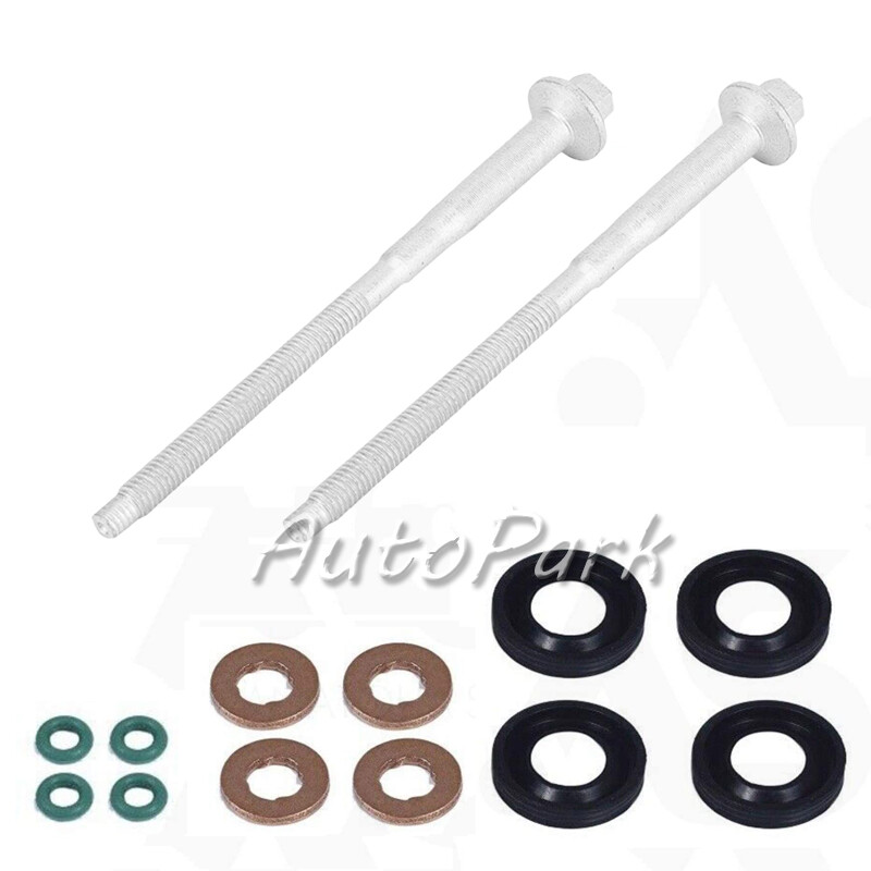 INJECTOR SEAL KIT+INJECTOR CLAMP BOLTS FOR FORD TRANSIT MK7 2.2 TDCi ...
