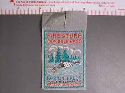 Boy Scout Firestone Explorer Base woven PA 0404LL | eBay