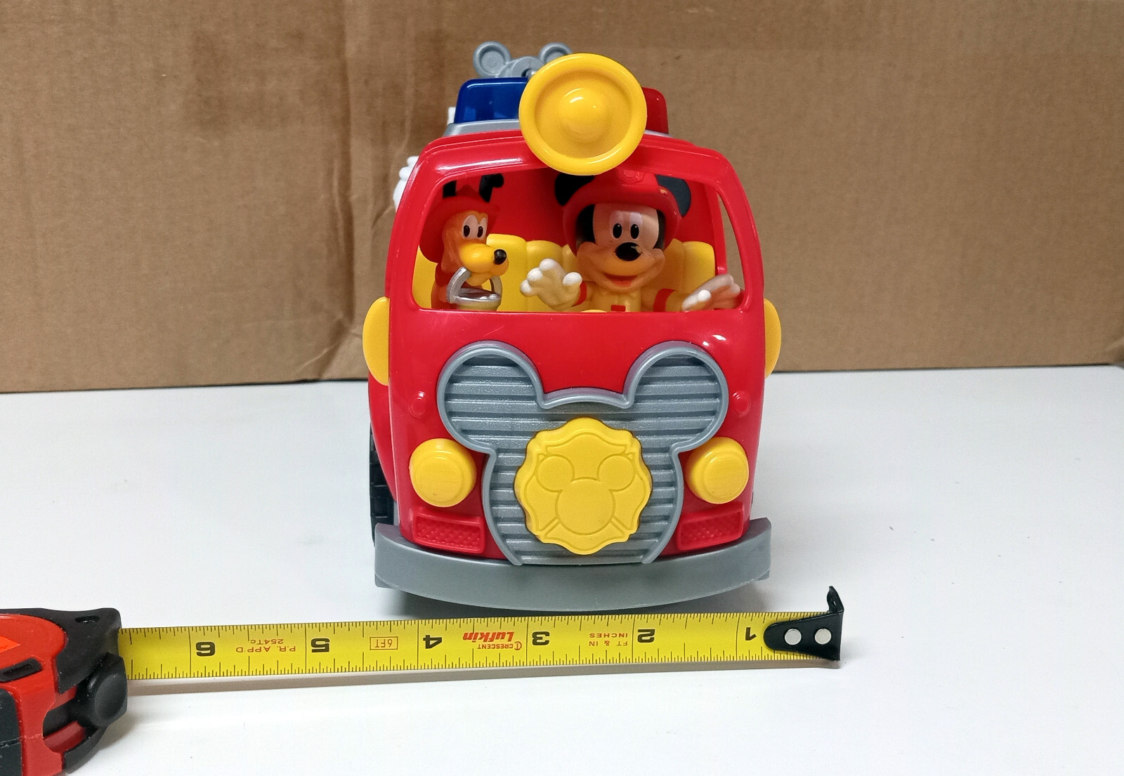 Disneys Mickey Mouse Fire Engine Fire Truck Toy With Lights And Sound ...