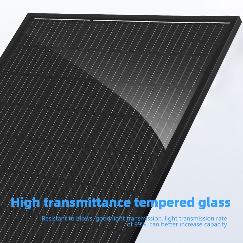 2PCS 240W Mono Solar Panel Off-Grid Power RV Motorhome Camper Marine ...