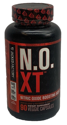 Jack Factory N.O.XT - Nitric Oxide Boosting Agent 90 Veggie Capsules ...