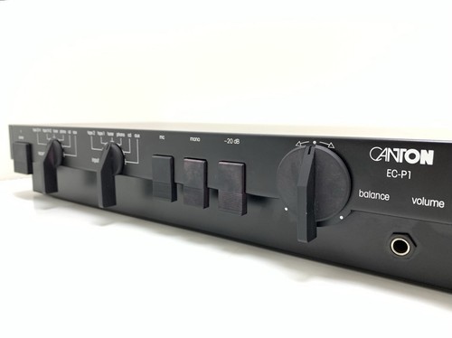 Canton EC P1 Stereo Control Pre Amplifier Vintage High End Work Perfect ...