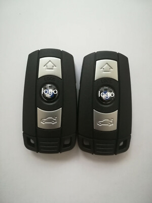 2pcs Fob Key Case for BMW 1 3 5 6 Series E90 E91 E92 E60 KR55WK49123 ...