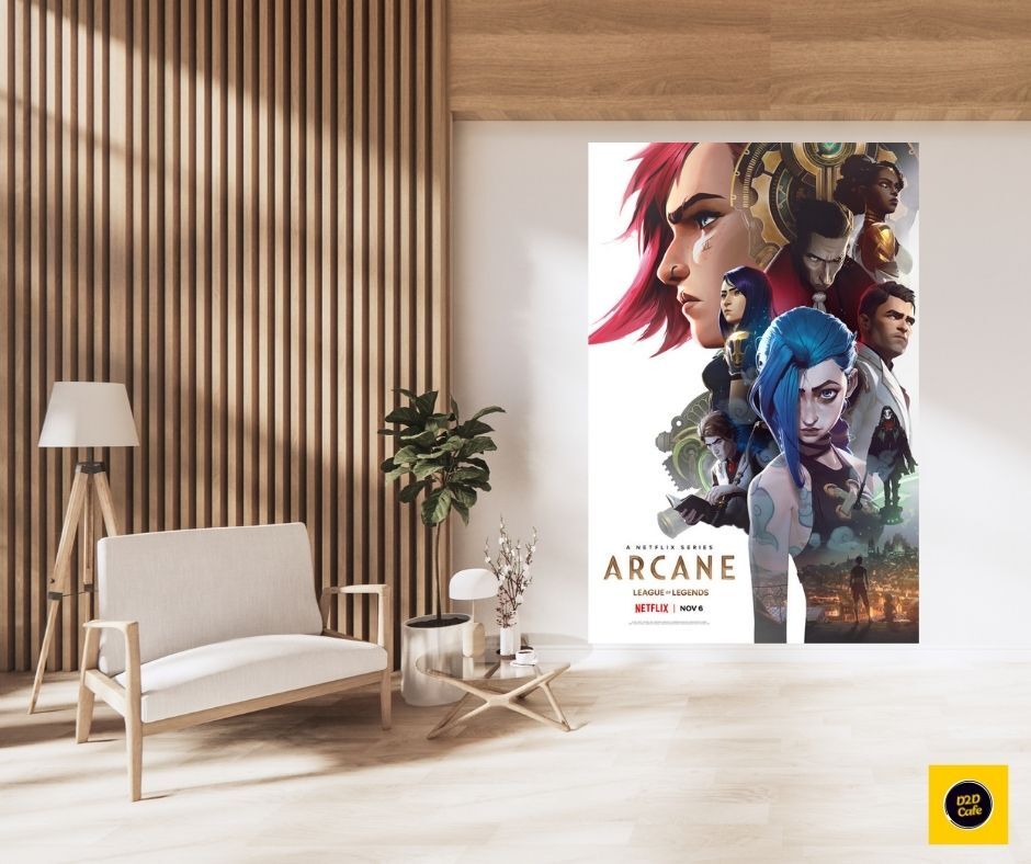 Arcane: League of Legends (tv) Poster Custom Highest Quality Photo Wall ...