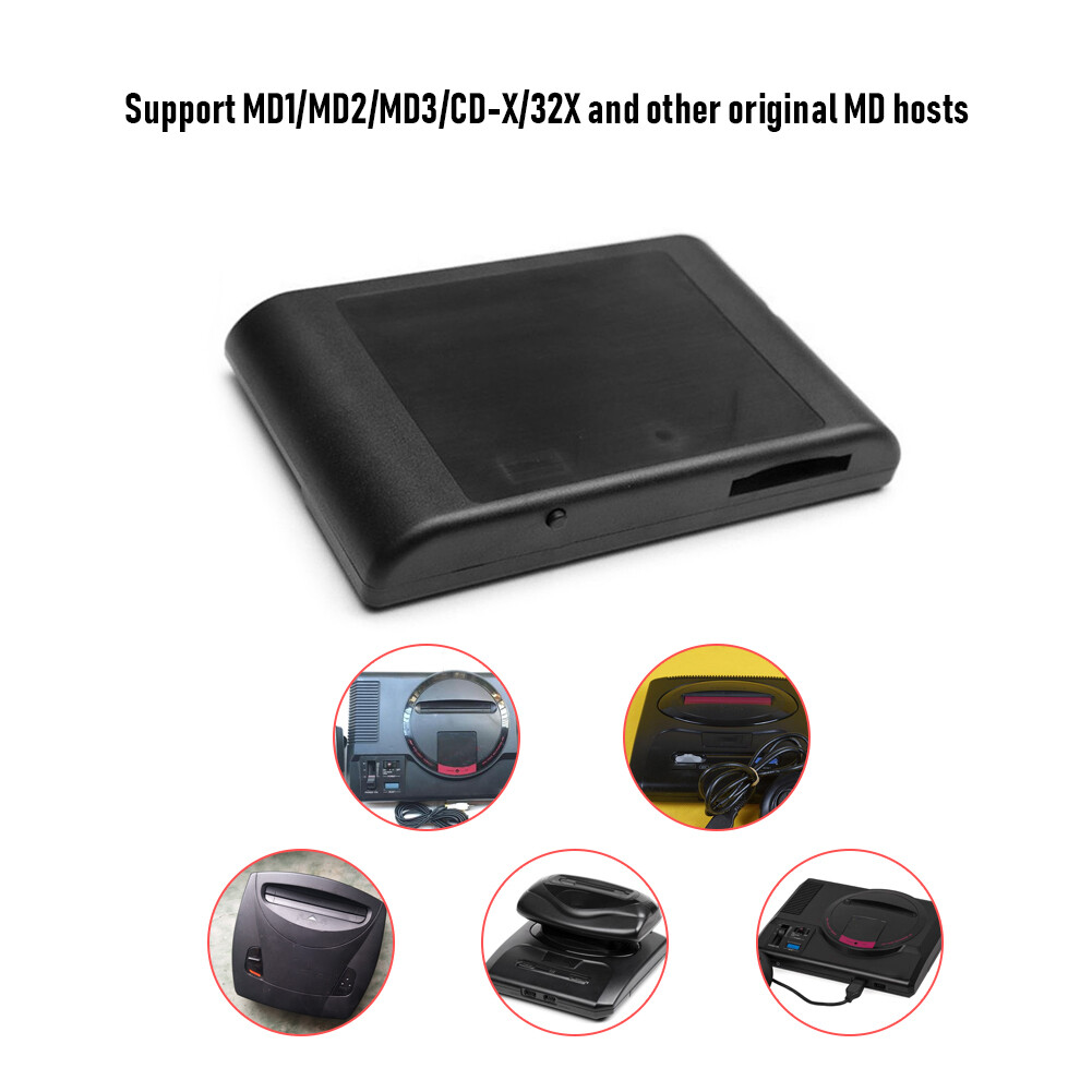 AU MD Cartridge Memory Card Adapter Game Storage Burning Card for Sega ...
