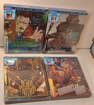 Marvel Mondo 4K Steelbook Bundle (4K/Blu-ray)NEW (Sealed)-Box Shipping ...