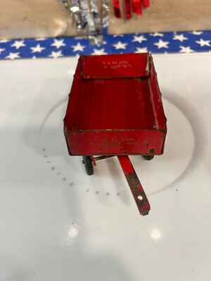 Vintage ERTL Red Wagon/Trailer | eBay
