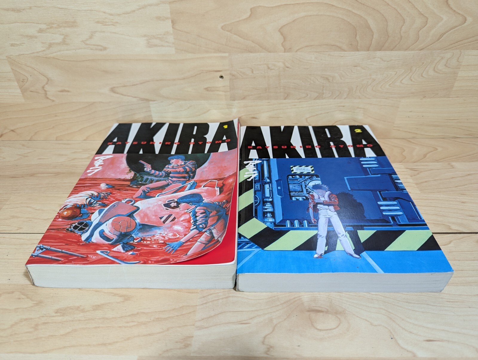 Akira Volume 1 & 2 Lot Set Katsuhiro Otomo Soft Cover - Adult Owned ...