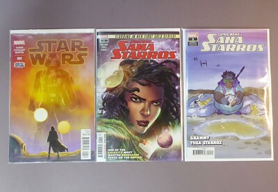 Star Wars #4 & Sana Starros #1 & 2 - 1st App Sana Starros & Avon ...