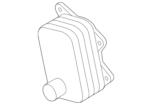 Genuine Volkswagen Oil Cooler 06K-117-021-K | eBay