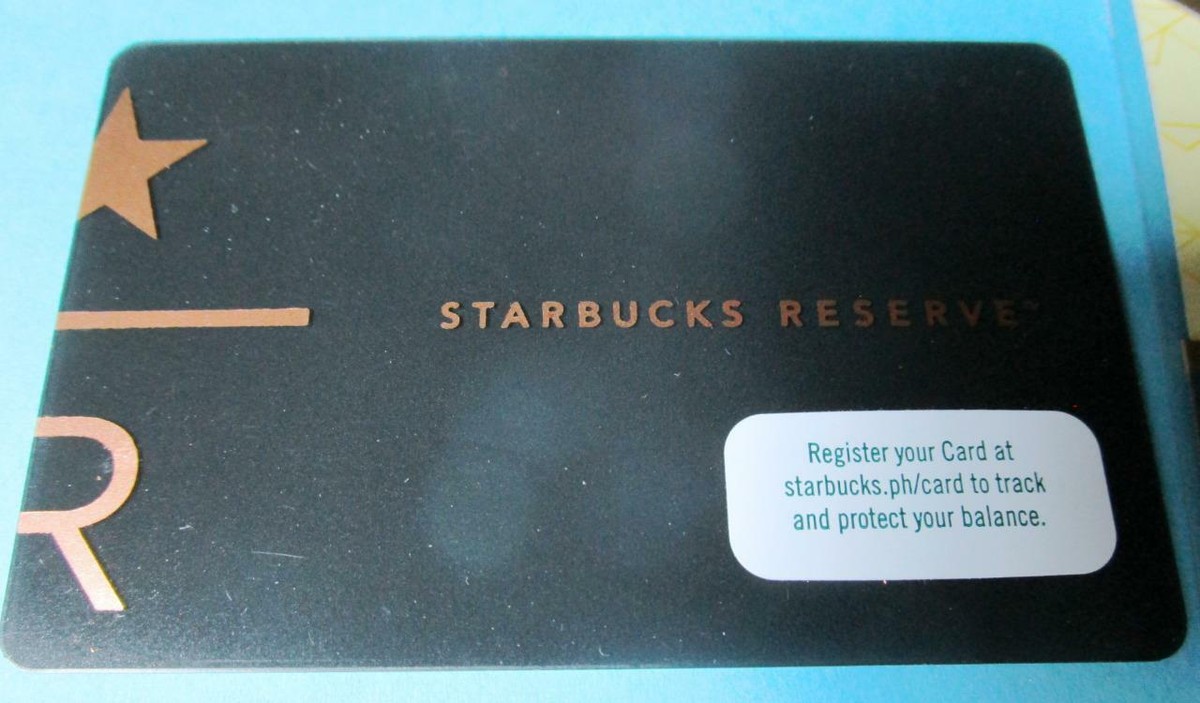 Starbucks Black Card