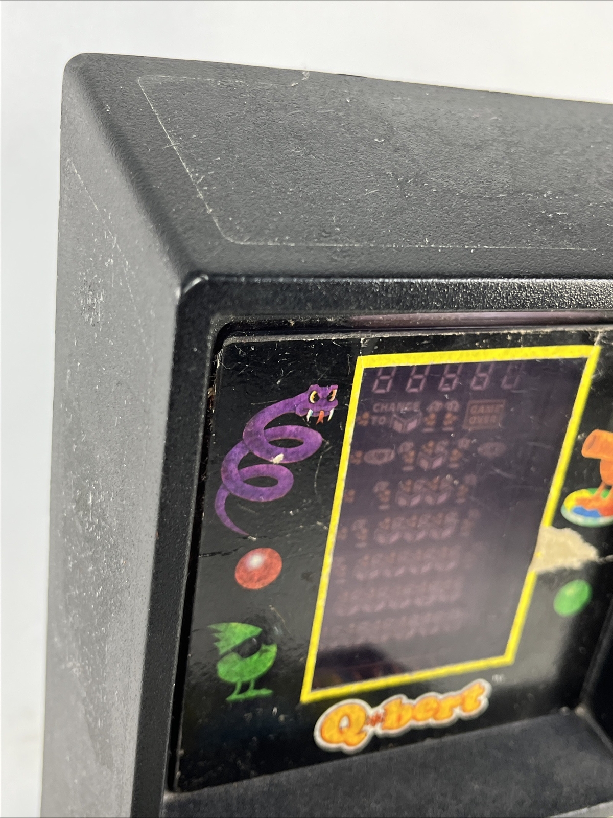 Vintage Q-Bert tabletop arcade Parker Bros electronic game W Power Plug ...