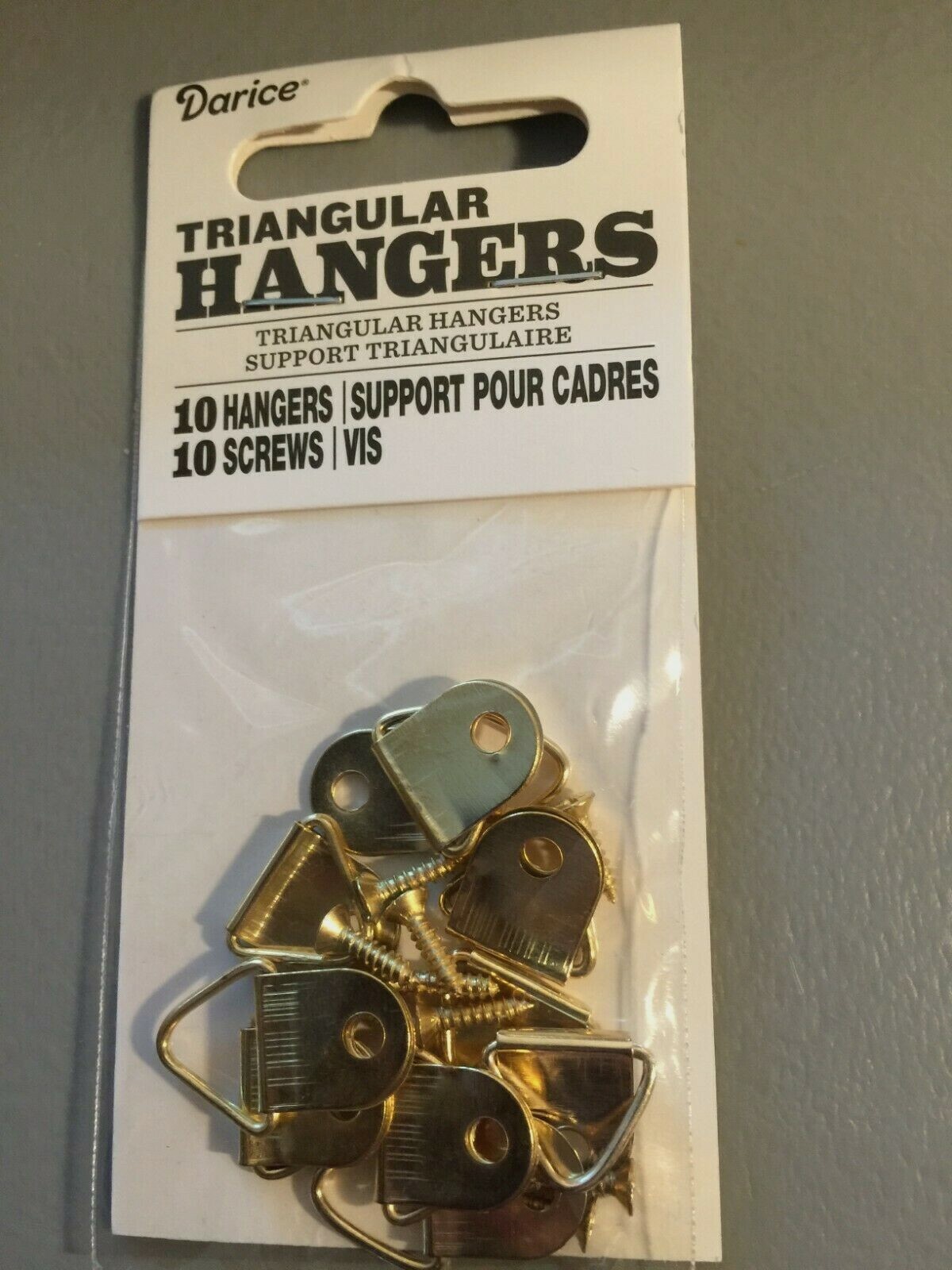 120 Packages (1200 Pieces) Darice Triangular Triangle Picture Frame ...