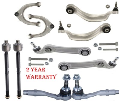 BMW 5 SERIES TIE ROD + RACK END & WISHBONE UPPER & LOWER FRONT LR F10 ...