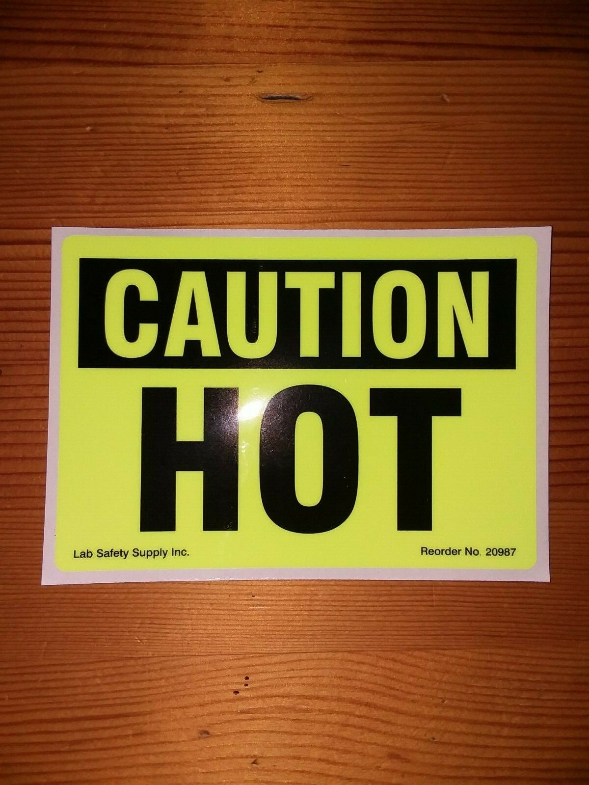 LAB SAFETY OSHA MSHA DECAL STICKER DANGER HIGH VIZ CAUTION HOT 🔥 🔥 | eBay