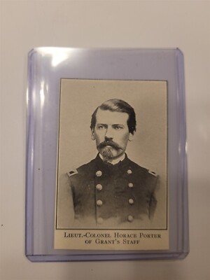 Colonel Horace Porter 1912 Civil War Picture Portrait | eBay