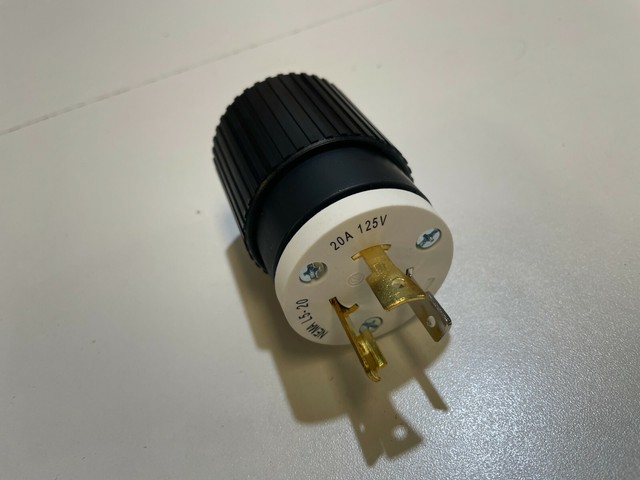 Hubbell L5-20P locking plug HBL2311 125V 20 amp for sale online | eBay