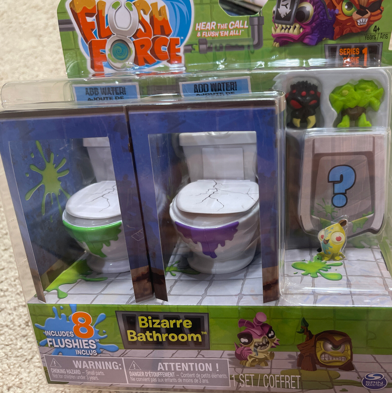 Flush+Force+Series+1+Bizarre+Bathroom+Figures+Multi+Color+Set+of+2 for ...