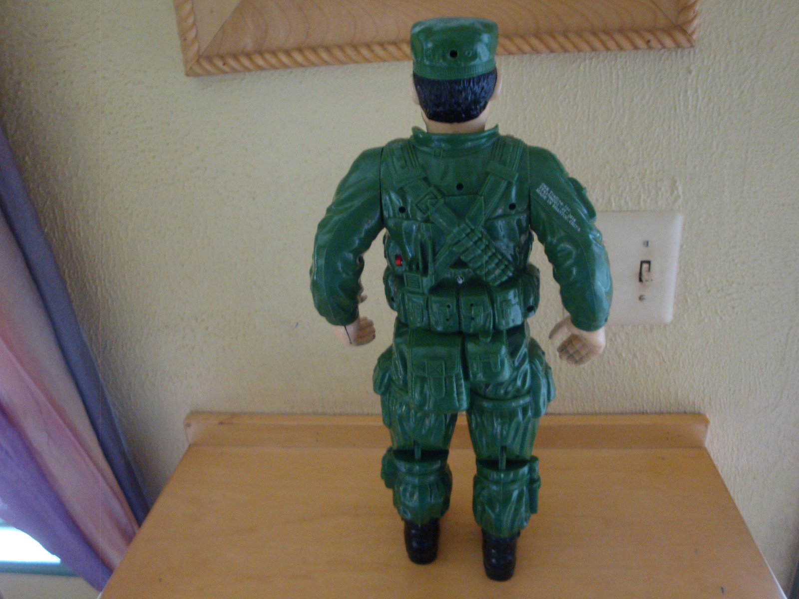 OKK TRADING INC. 18" TALKING SOLDIER ACTION FIGURE INCOMPLETE TESTED ...