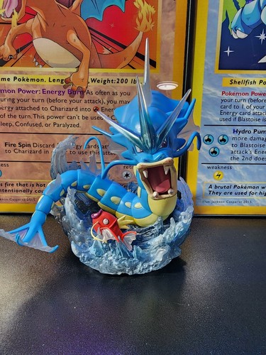 2024 New - Pokemon Gyarados Pvc Resin Figure Statue | eBay