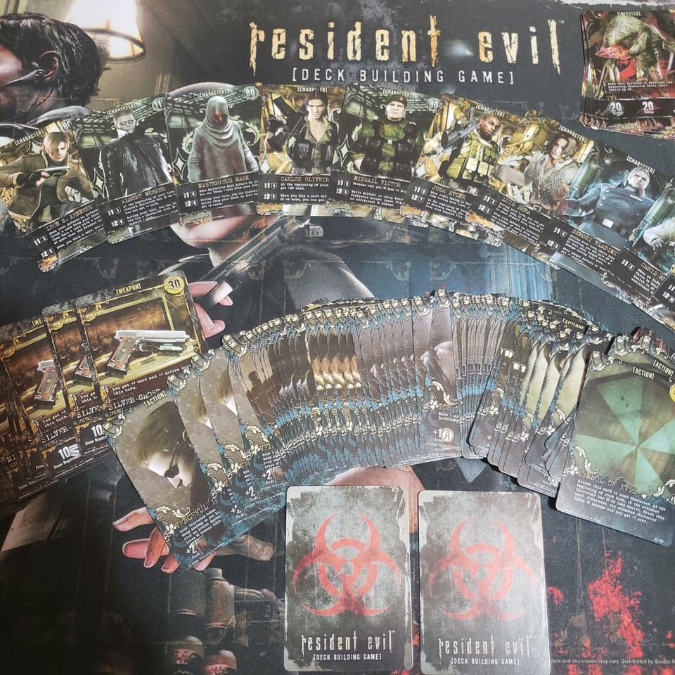 Resident Evil Deck Building Card Game - Build Your Own Custom Bundle ...