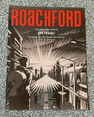 Rare Collectable Vintage 1991 UK Magazine Advert Picture Roachford Get ...