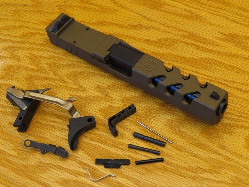 Rock Slide USA Complete Upper for Glock 17 GEN3 9mm With Barrel & LPK ...