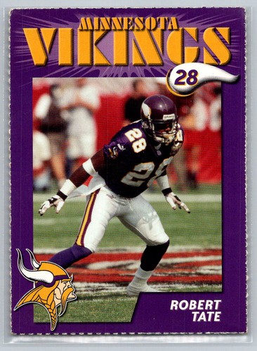# 28 Robert Tate Minnesota Vikings 2001 Minnesota Vikings D.A.R.E. | eBay