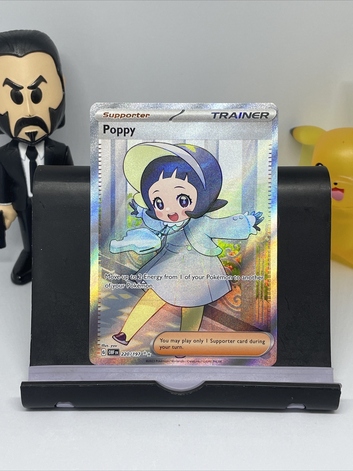 Pokémon TCG Poppy SV03: Obsidian Flames 220/197 Holo Ultra Rare | eBay