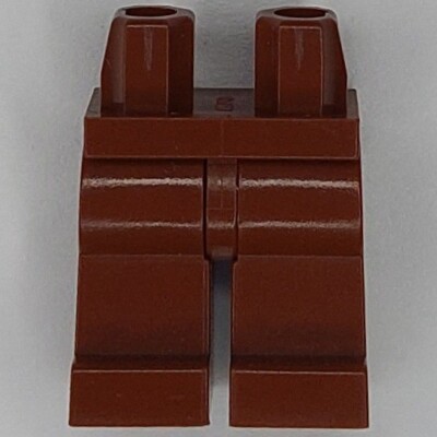 Lego Legs Pants Plain Reddish Brown Minifig Minifigure bottoms hip leg ...