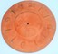 Terracotta Clay Clock Sundial Face BIG Large Harvest Simple Elegant ...