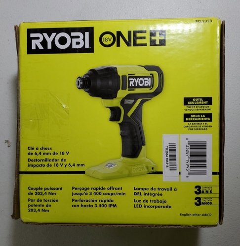 Ryobi PCL235 One+ 18V 1/4 in Impact Driver (Tool Only) | eBay