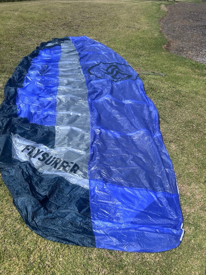 Flysurfer 11.5 meter hybrid Flysurfer Kite and carbon bar | eBay